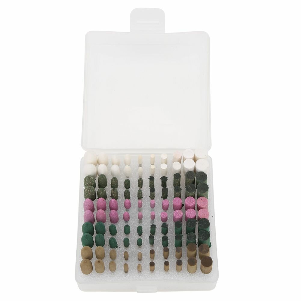 100 шт. Основание для шлифовки из красного корунда, наконечник для электрической шлифовки