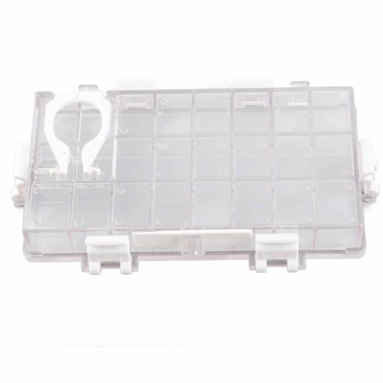 Футляр для хранения акварельных красок, большая вместимость, 24 ячейки, прозрачный, для поддержания гуаши влажной и организованной