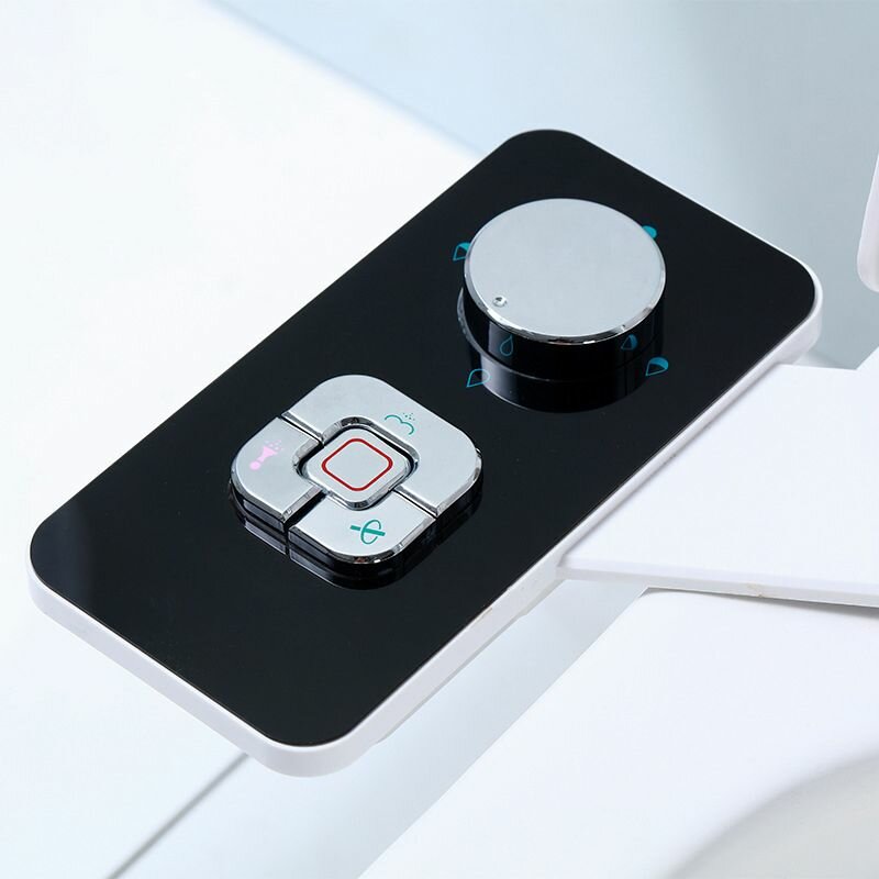 Биде Приставка Для Унитаза Левая С Горячей Водой Гигиеническим Душем Подогревом Воды