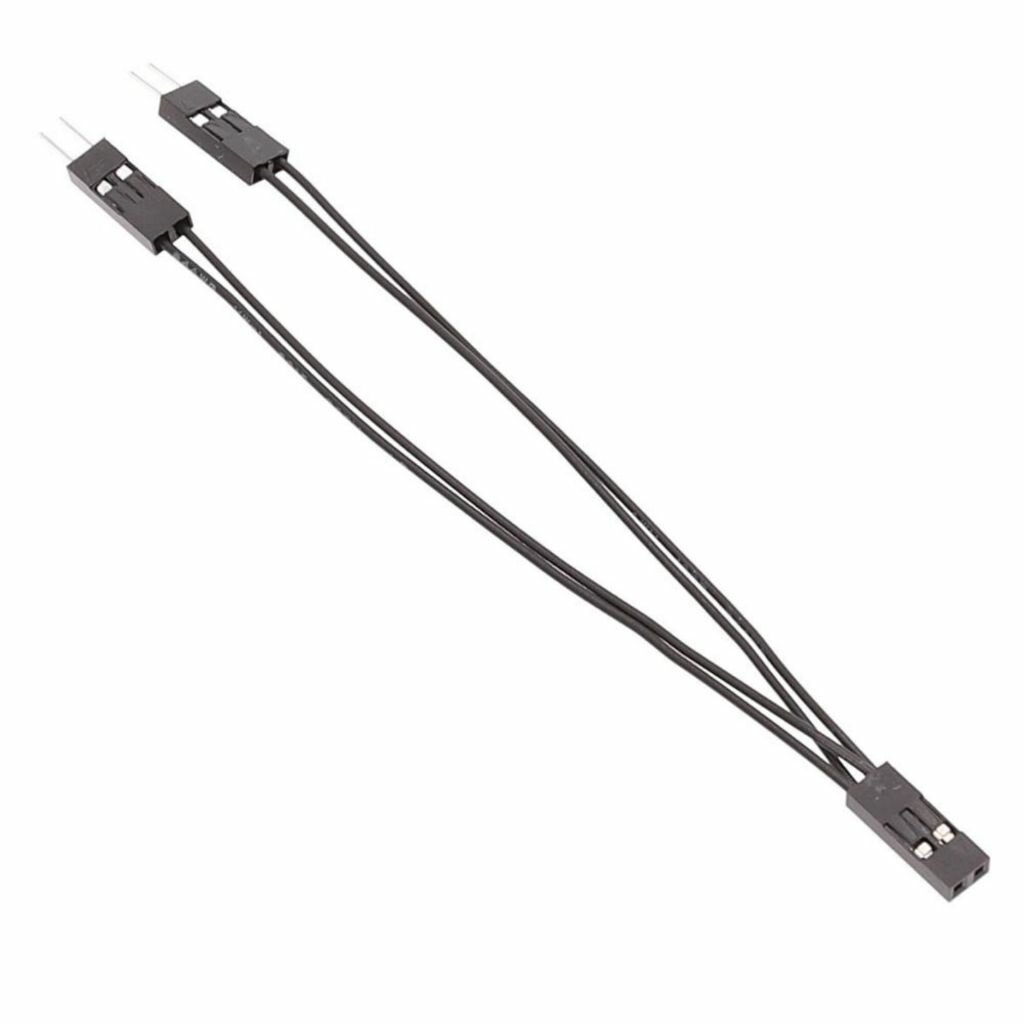 Дупонтовские разъемы 10см 2.54мм 2Pin, 1pc