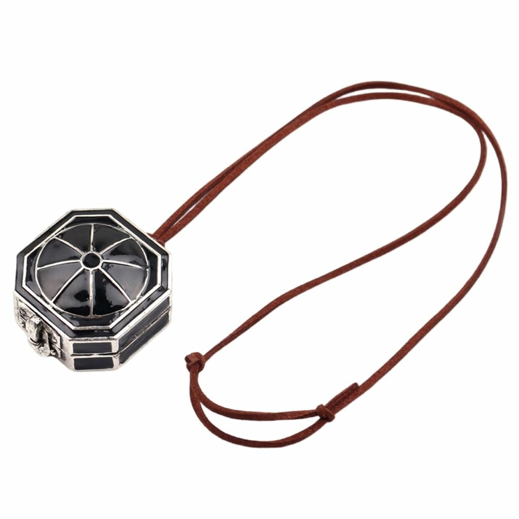 Компас-кулон/брелок для туристов и путешественников, водонепроницаемый аксессуар, - 463