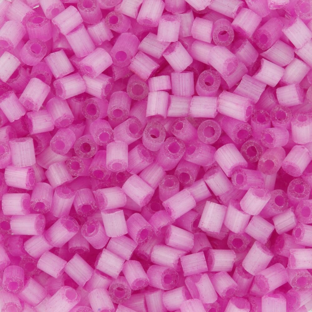 Бисер "Zlatka" рубка GC 10/0 (0361-0379) 10 шт 10 г №0376 т. розовый