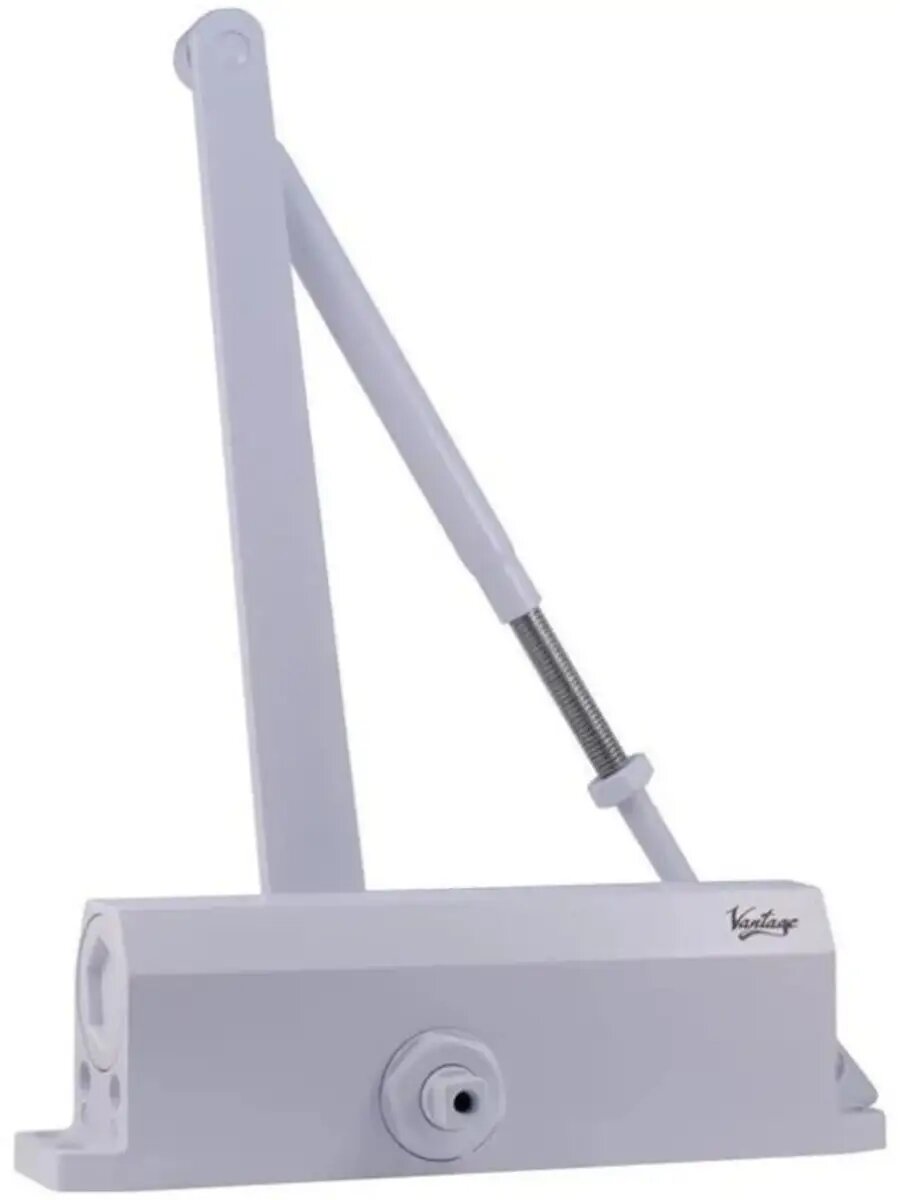 Доводчик дверной DD 140 W белый Vantage