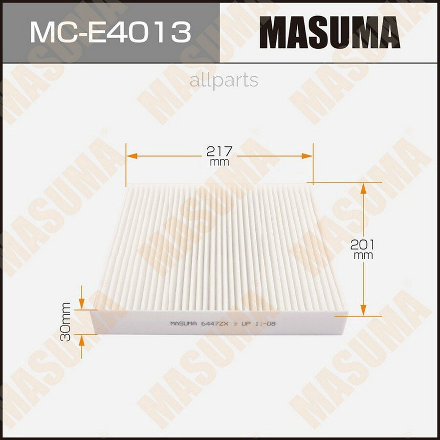 MASUMA MCE4013 воздушный фильтр салонный