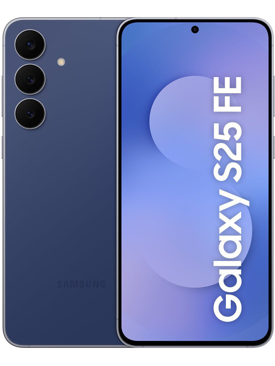 Смартфон Samsung Galaxy S25 FE, синий, 8ГБ/256ГБ, NFC, Bluetooth 5.4