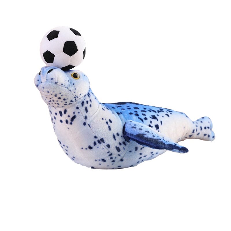 Classic brown sea lion plush toy top-quality stuffed animal