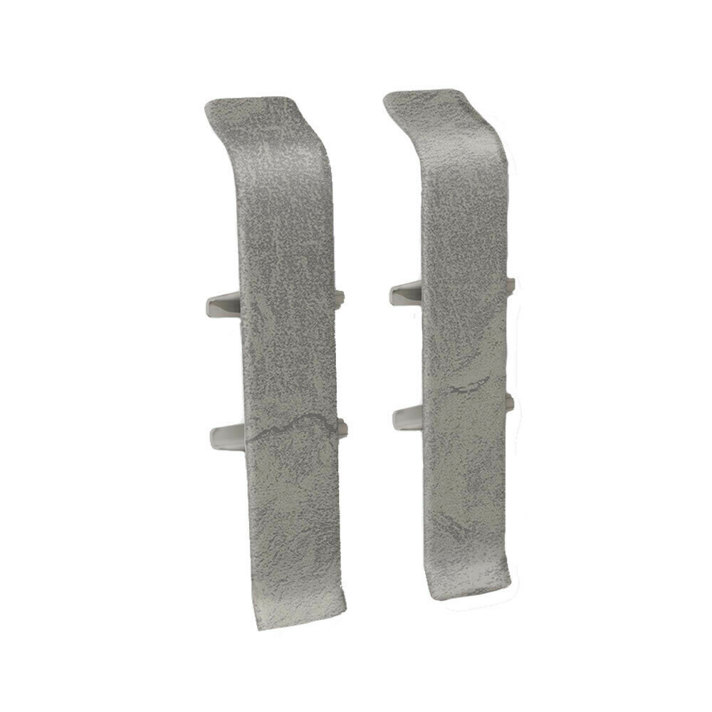 Соединитель Идеал Деконика 70 мм лофт светло-серый Г-профиль (2 шт.)