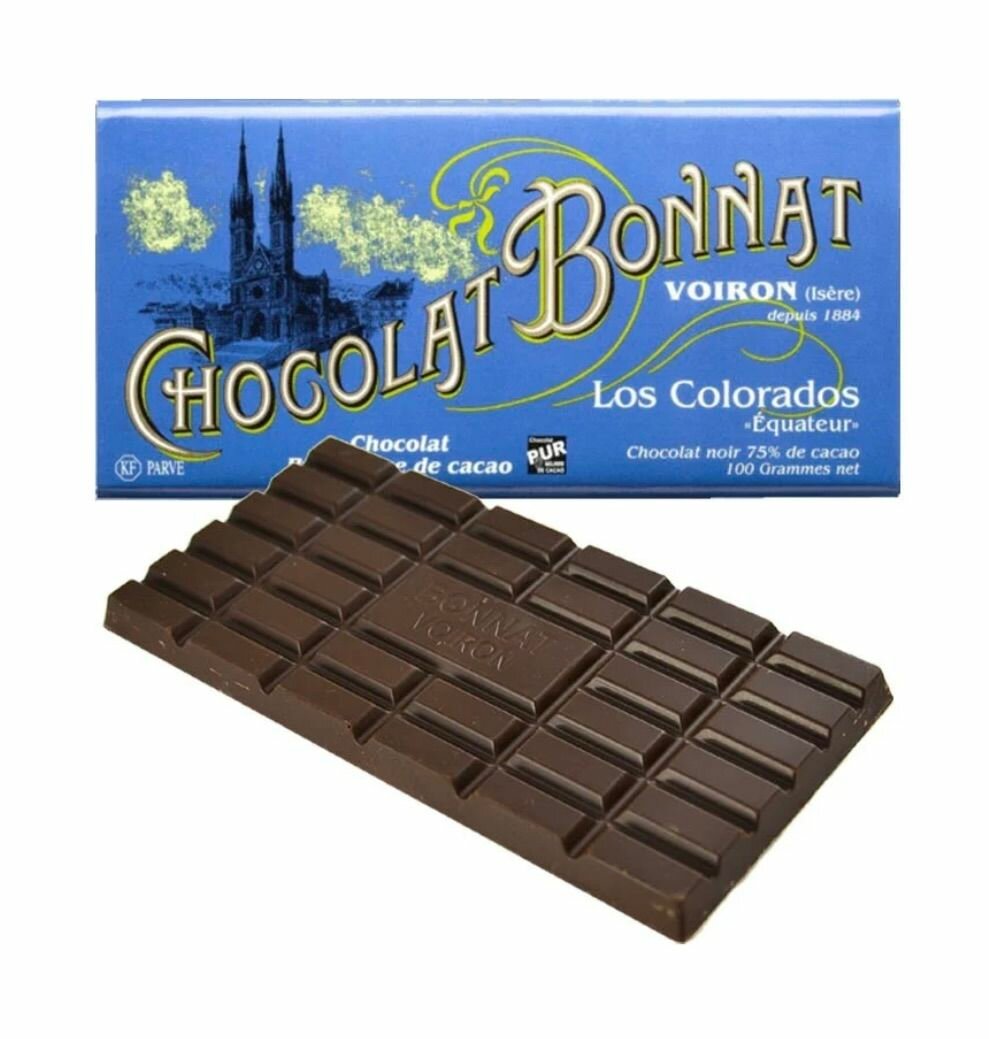 Французский темный шоколад LOS COLORADOS BONNAT
