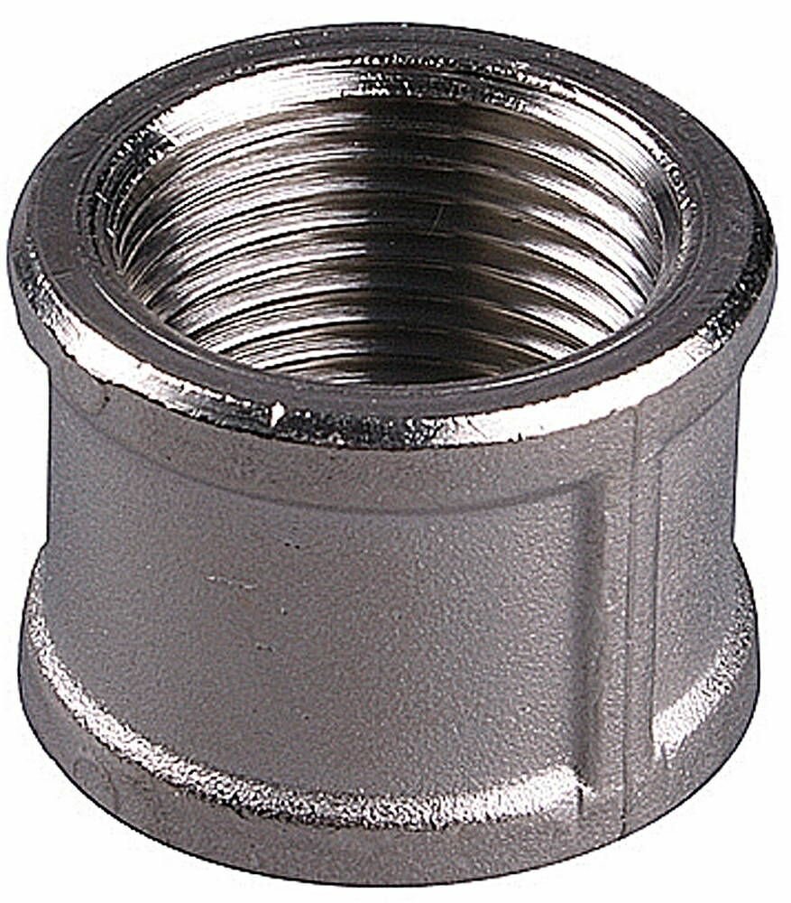 Муфта GENERAL FITTINGS, 1", никель, качественная сантехника 51091-1