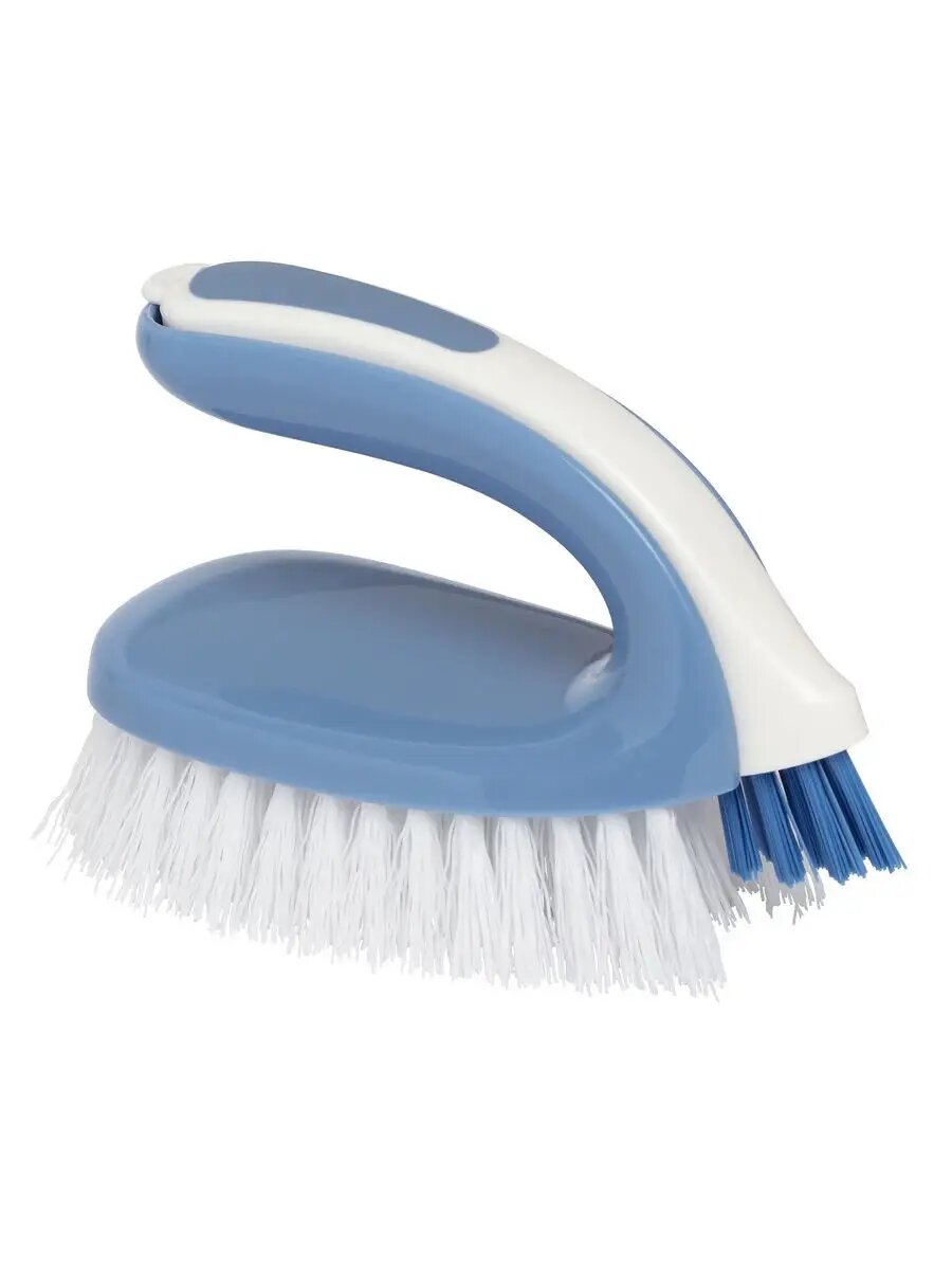 Щетка утюжок эргономичная с мини-щеткой для чистки углов и стыков Elephant 496427