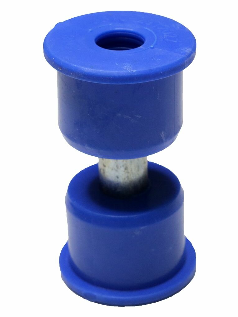 Сайлентблок ушка рессоры ГАЗель (разборный, полиуретан, синий)