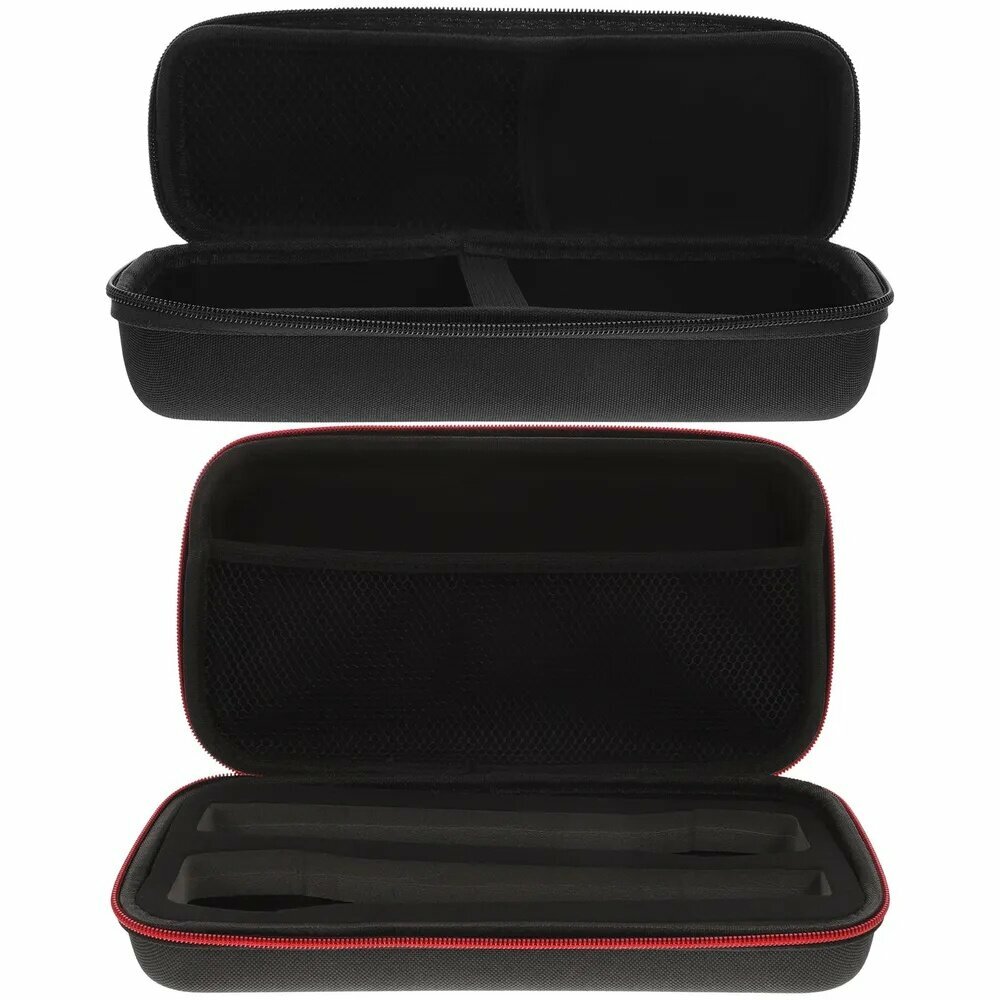 Переносной чехол для защиты радиомикрофонов из ударопрочного пластика с удобной ручкой, размер 30 15 см, 2 единицы