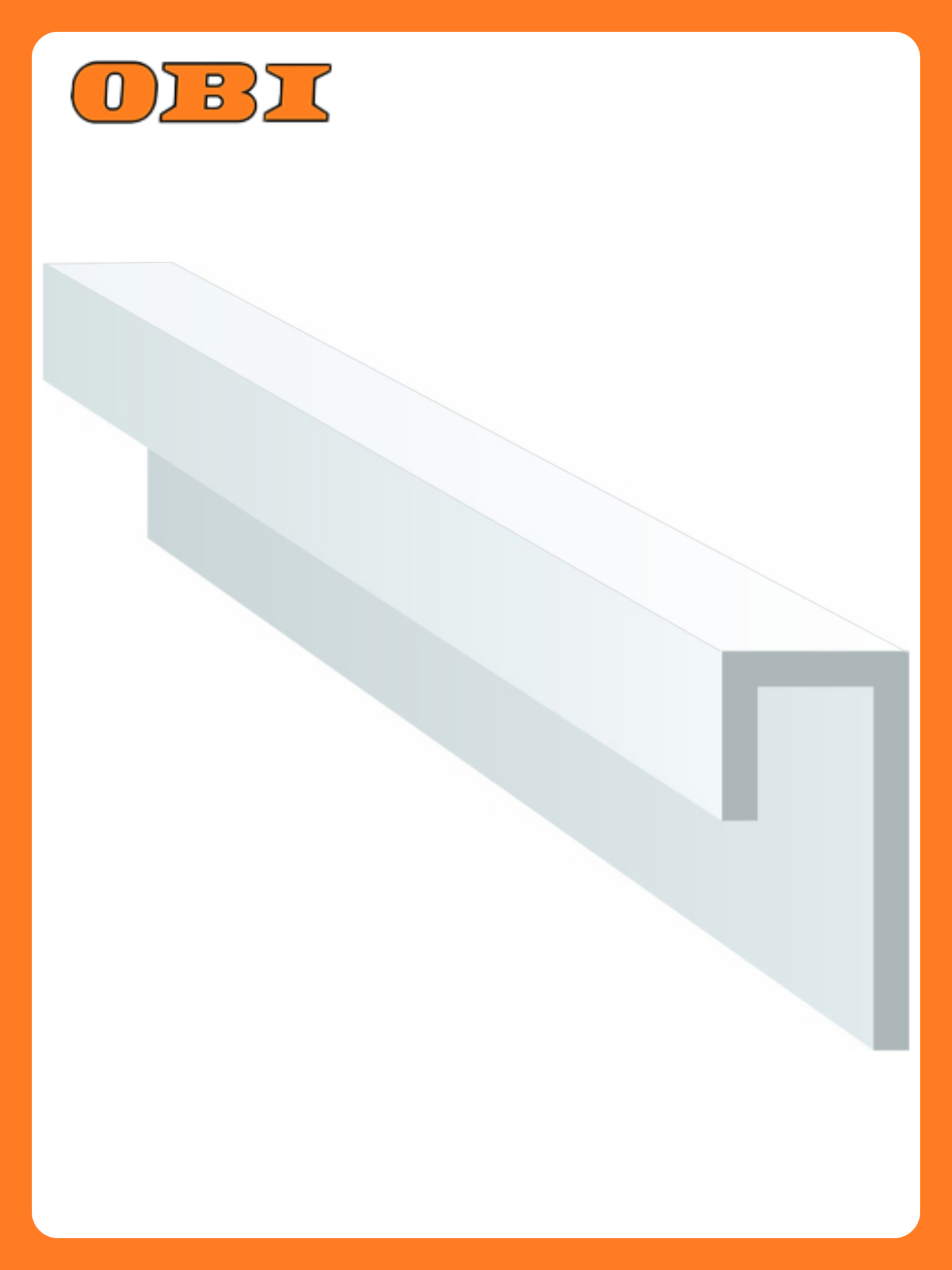 Профиль стартовый для ПВХ панелей 10мм Stella (100)