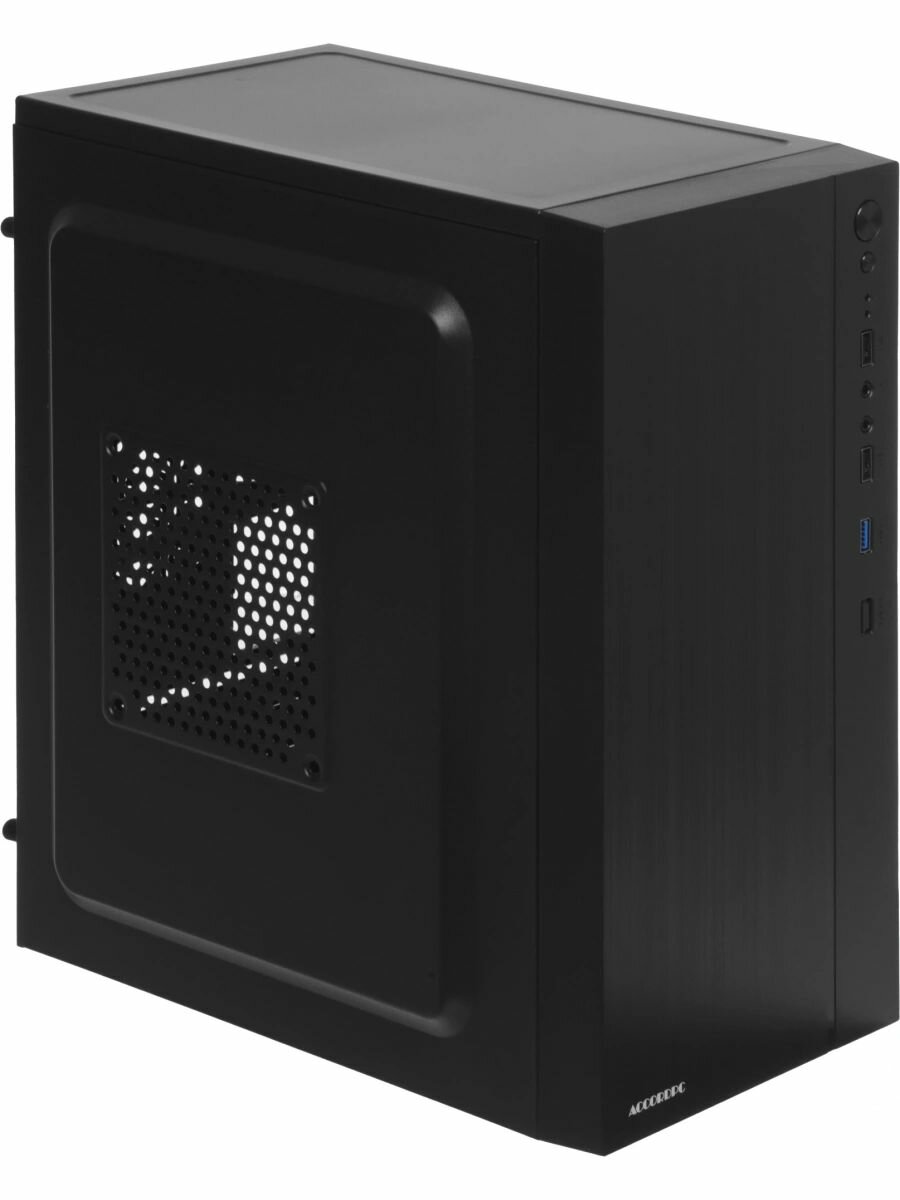 Корпус Accord ACC-XA05 черный без БП mATX 1x80mm 1x120mm 2xUSB2.0 1xUSB3.0 audio bott PSU