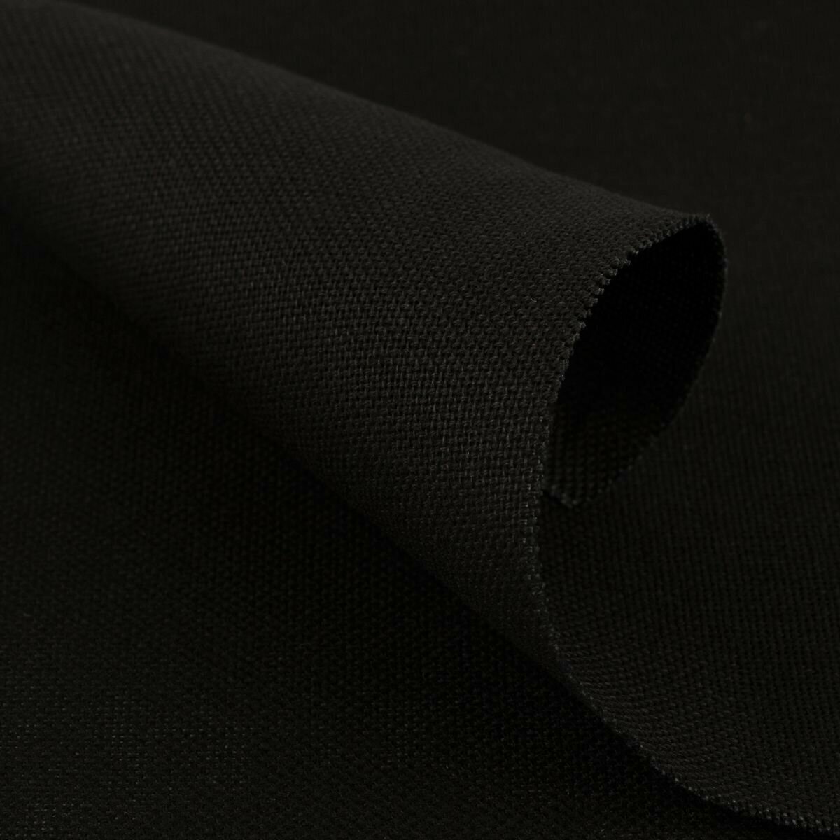 Канва для вышивания 27 ct, 150x100 см, цвет - черный