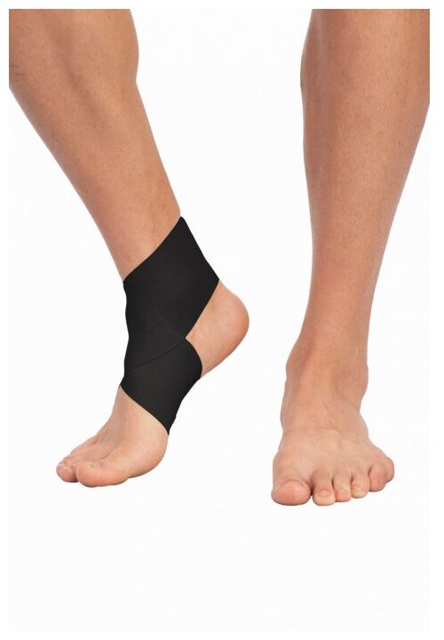 Бандаж компрессионный на голеностопный сустав Тривес Т.46.05 (Т-8601), размер M/L, черный