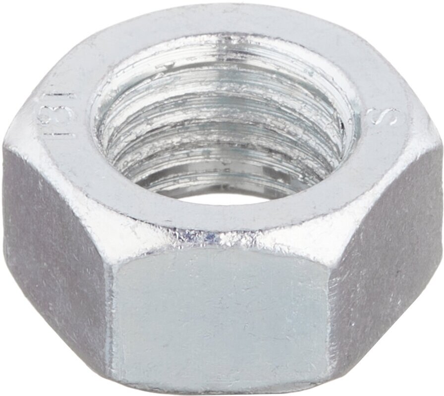 Гайка шестигранная оцинкованная М16 DIN 934 (2 шт.)