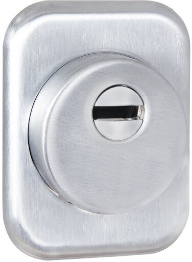 Броненакладка Fuaro (Фуаро) DEF. XL/K-EXT.4286 (DEF 4286 SQ XL) SSC-16 сатин. хром