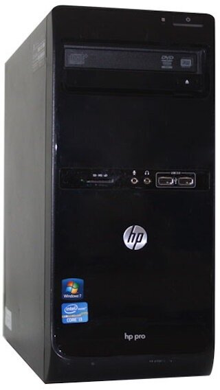 Системный блок HP 3400 (LGA 1155, i3-2100, DDR3 8GB, SSD 120GB, mATX 300w) Win 10 PRO