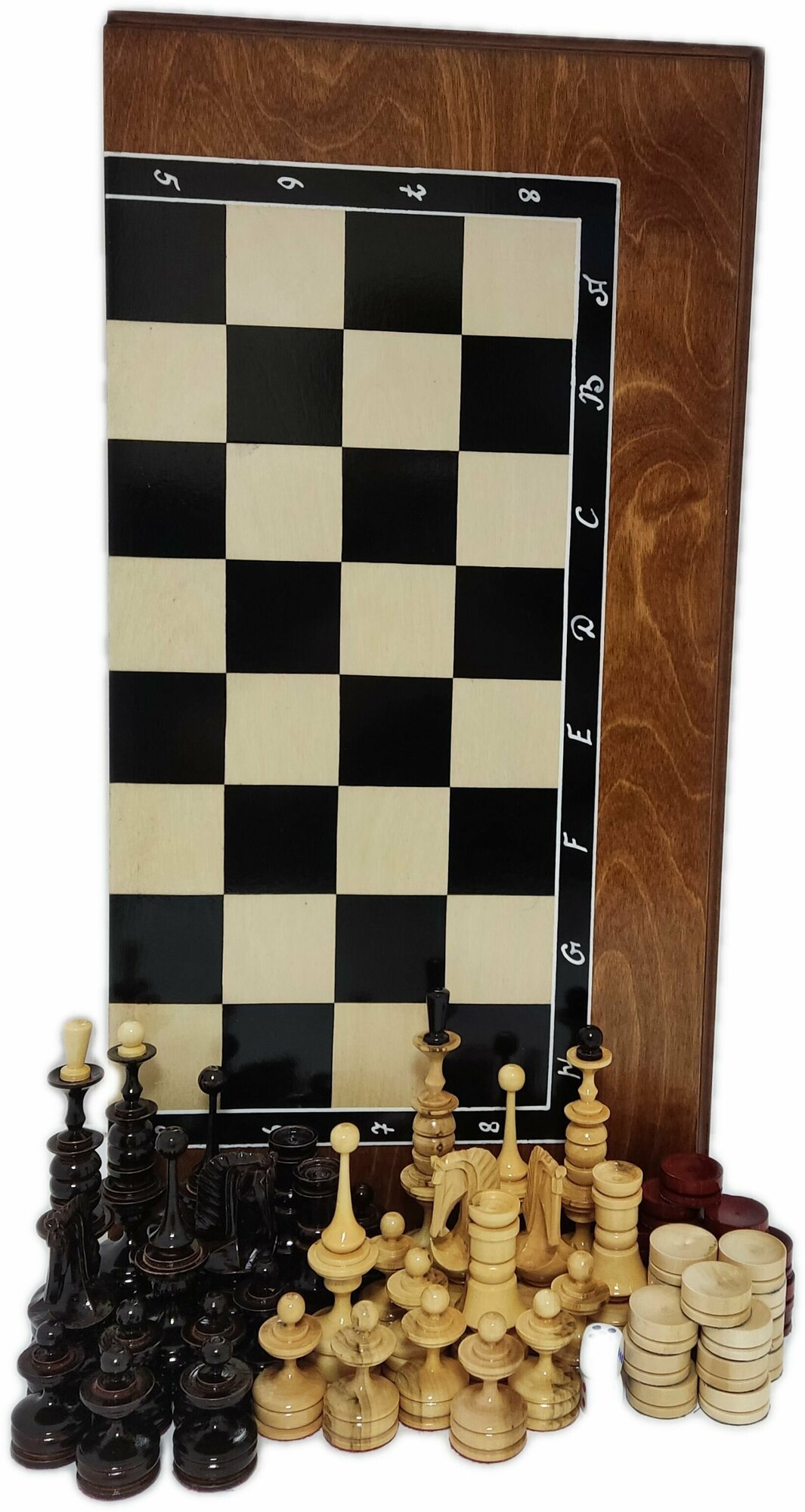 Набор настольных игр 3 в 1 Нарды, шахматы, шашки