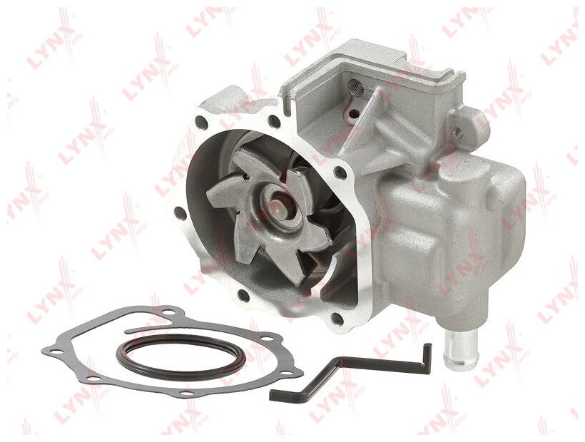 Насос системы охлаждения LYNXauto CW-0389. Для SUBARU Субару Forester(Форестер)(SG/SH) 2.0-2.5 03-13/Impreza(Импреза)(GD/GH) 1.5-2.5 05-12/Legacy(Лега
