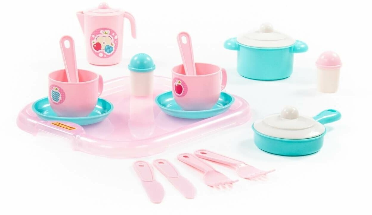 Полесье Набор посуды Хозяюшка 19 элементов