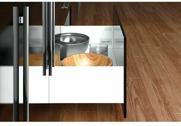 Комплект ящика Indigo 450 мм (высота 175 мм), белый