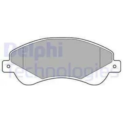 Колодки тормозные DELPHI LP1953 передние датчик FORD Transit 2.2 TDCi, 2.4 TDCi, 2.3 07, 06-
