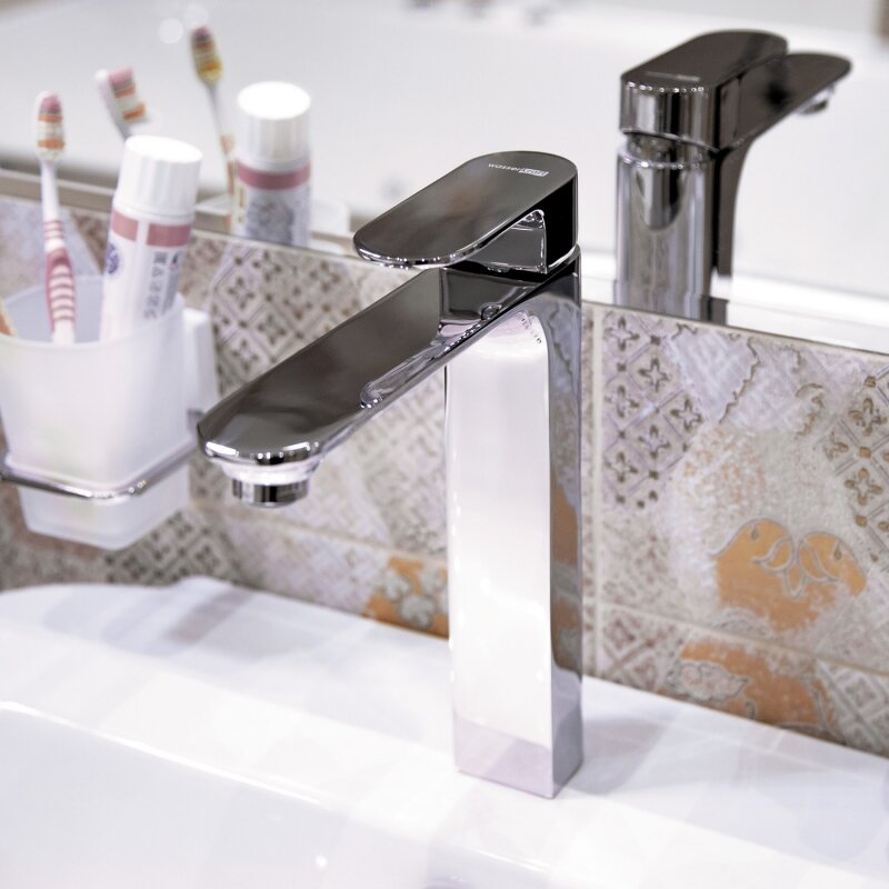 Смеситель для накладной раковины 5803H WasserKRAFT, цвет хром