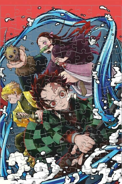 Пазл Клинок рассекающий демонов, Истребитель демонов №1