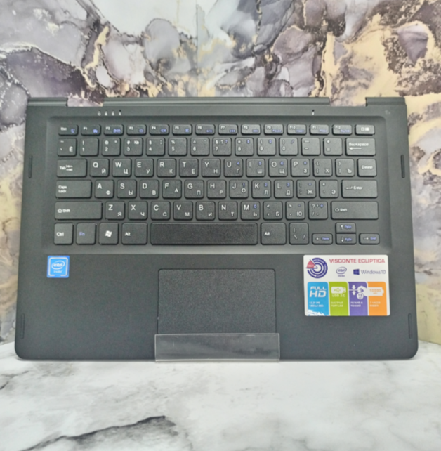 Клавиатура с топкейсом Prestigio Visconte Ecliptica PNT10130CEDB Чёрный снятая с разбора