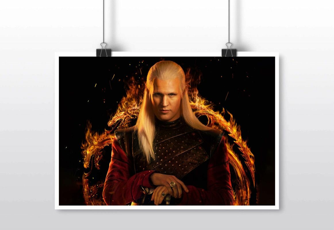 Плакат GOODbrelok А3 принт "Дом Дракона, House of the Dragon" - 0004