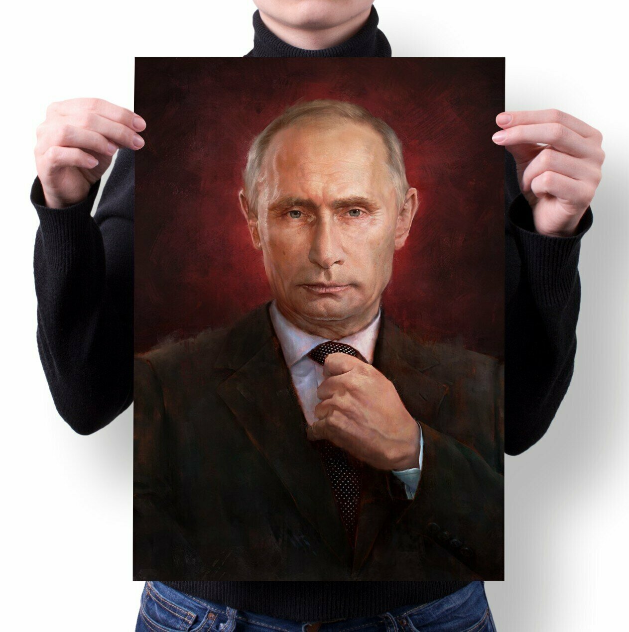 Плакат А2 принт "Путин" - П0021