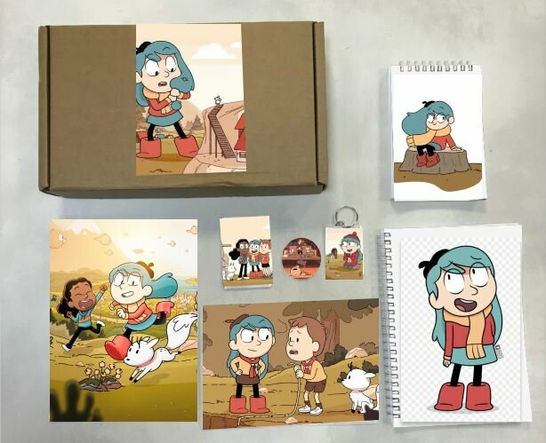 Бокс GOODbrelok принт "Хильда, Hilda" - 0002