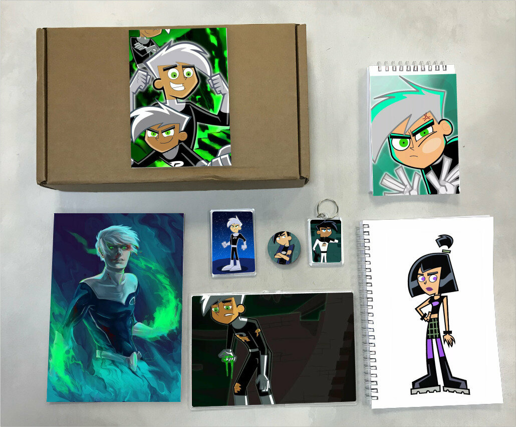 Бокс GOODbrelok принт "Дэнни-призрак, Danny Phantom" - DP0002