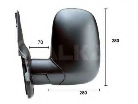 Зеркало правое механическое ALKAR 9202959