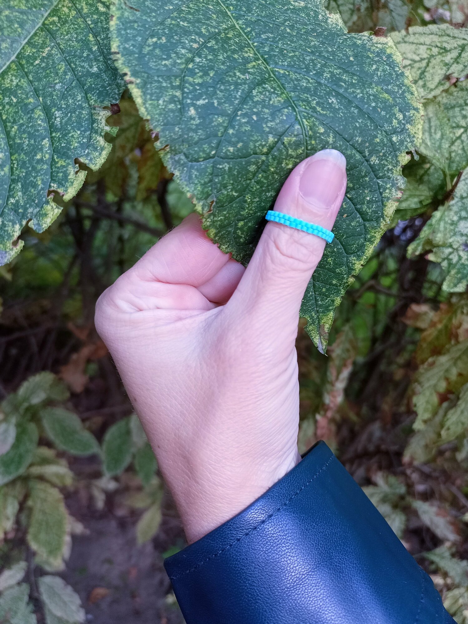 Кольцо плетеное