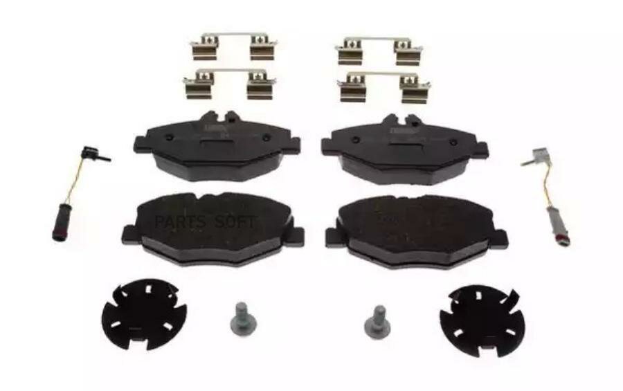 Колодки передние mb w211/s211 ferodo fdb1414
