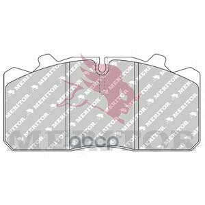 Колодки дисковые ! WVA29088 176x86x26RVI/DAF/IVECO/MAN MERITOR арт. MDP3088