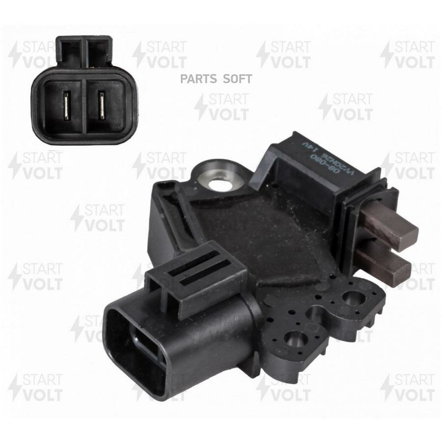 VRR0804 STARTVOLT Регулятор напряжения ген. Hyundai/KIA Solaris (11-)/Rio (11-) 1.4i/1.6i с/о (VRR 0804)
