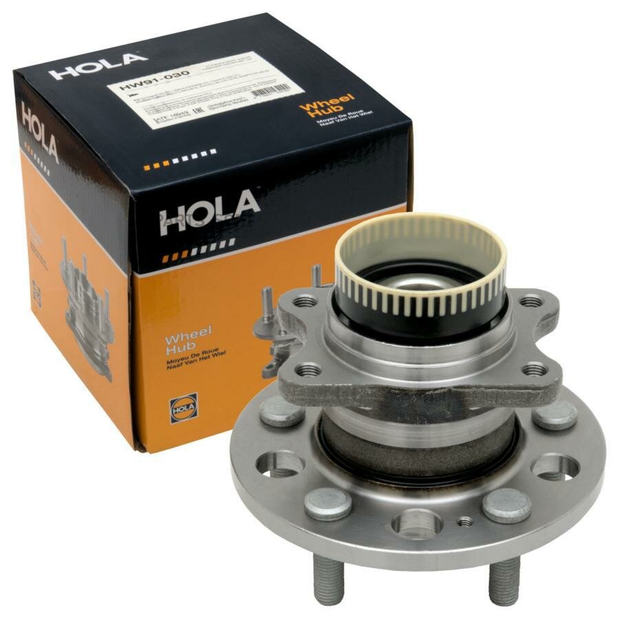 HW91030 HOLA Ступица с подшипником HYUNDAI IX35/I40/SONATA/KIA SPORTAGE III/OPTIMA 10- зад.