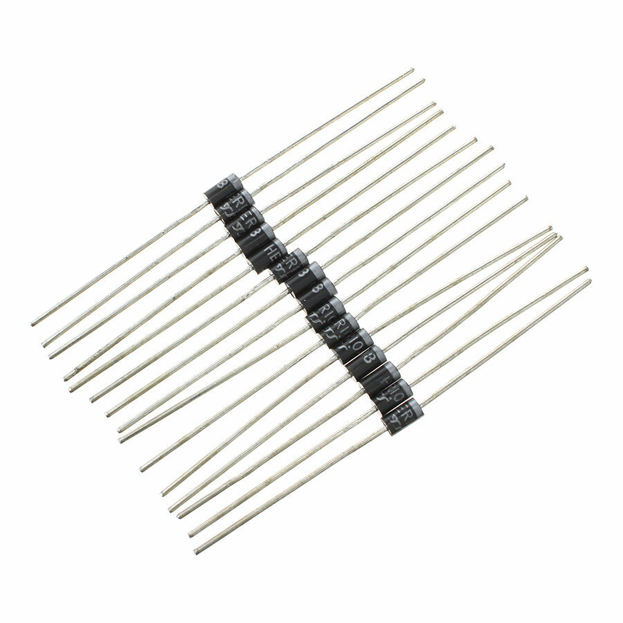 Диод 1А 1000В HER108 DO-41 YJ (упаковка 15шт)