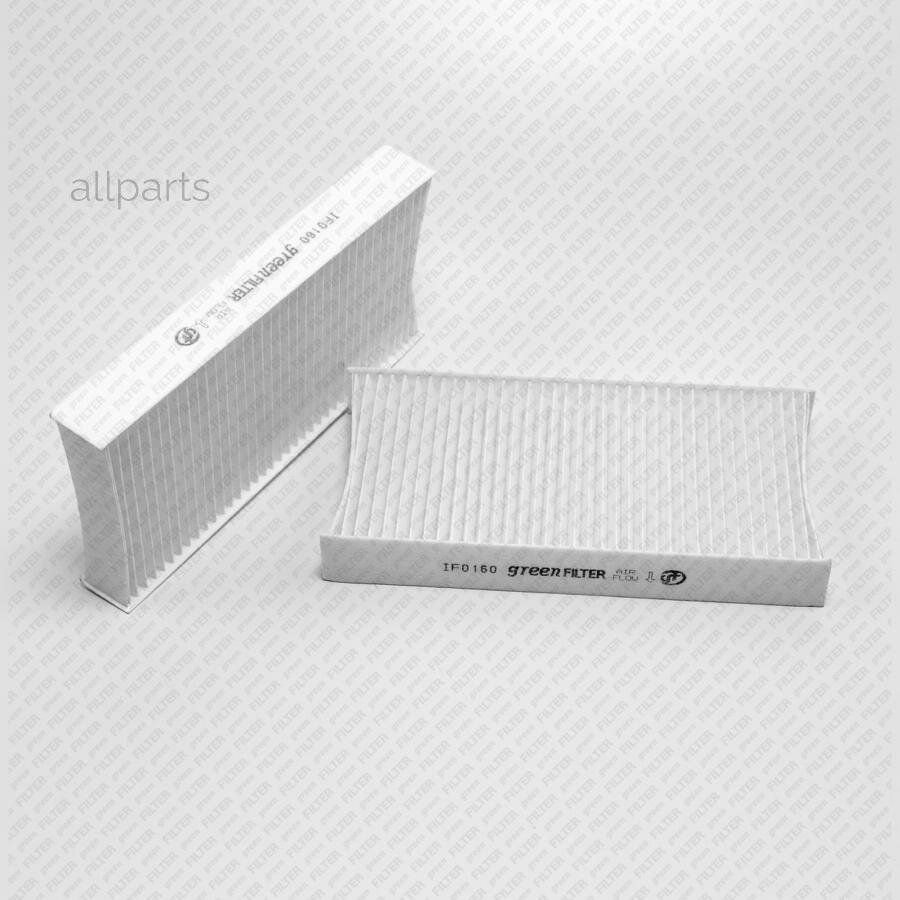 GREEN FILTER IF0160 фильтр салона, комплект HONDA CIVIC VII, CR-V, FR-V, STREAM 01-
