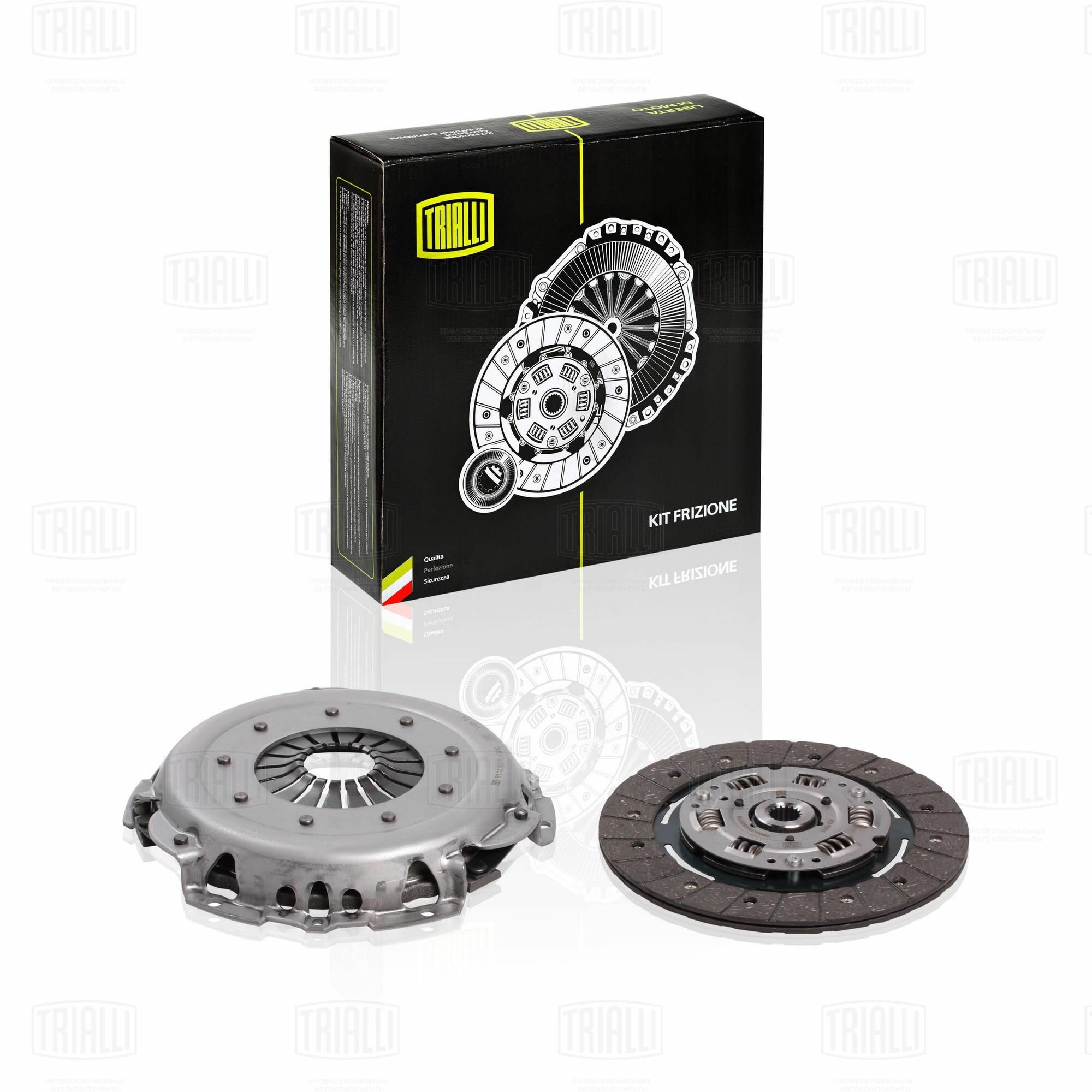 Сцепление FOCUS-2 1,8 16V DURATEC без выжимного (TRIALLI) FR1011