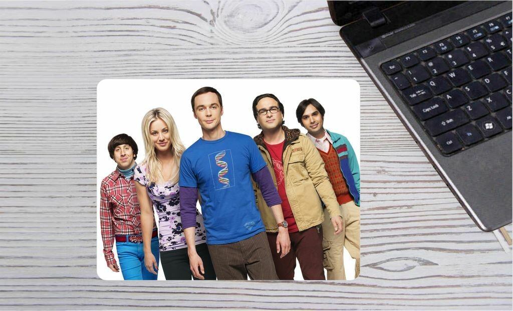 Коврик для мыши Теория большого взрыва, The Big Bang Theory №3