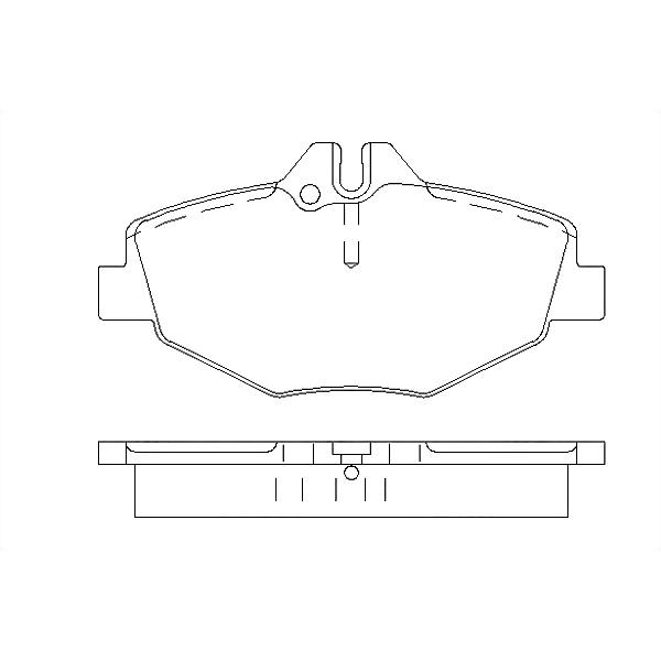PATRON PBP1414 (0034206520 / 0034209920 / 0044208720) колодки тормозные дисковые передн mercedes-benz: e-class 02-, e-class
