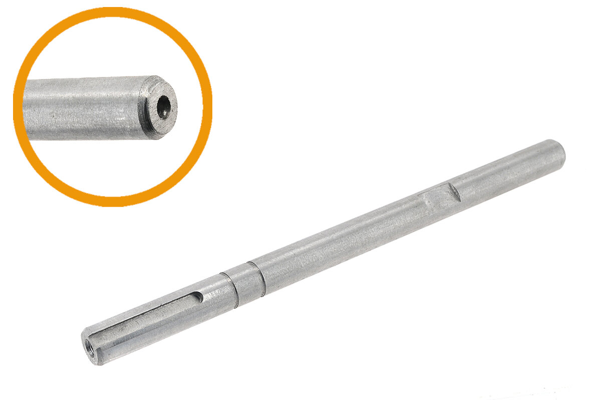 Вал ролика ведущего подходит для станка шлифовального ЗУБР ЗШС-500