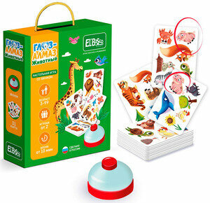 Игра (ElBasco) Глаз-алмаз_Мини Животные (со звонком) (ET03-016)