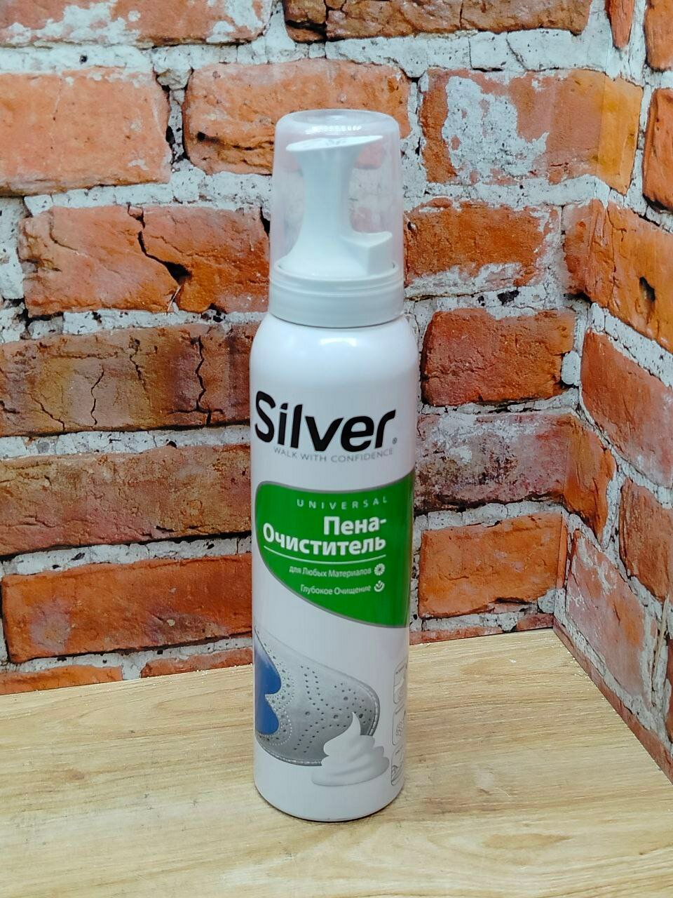 Silver Universal Пена очиститель универсальная для всех типов кожи и текстиля 150 мл