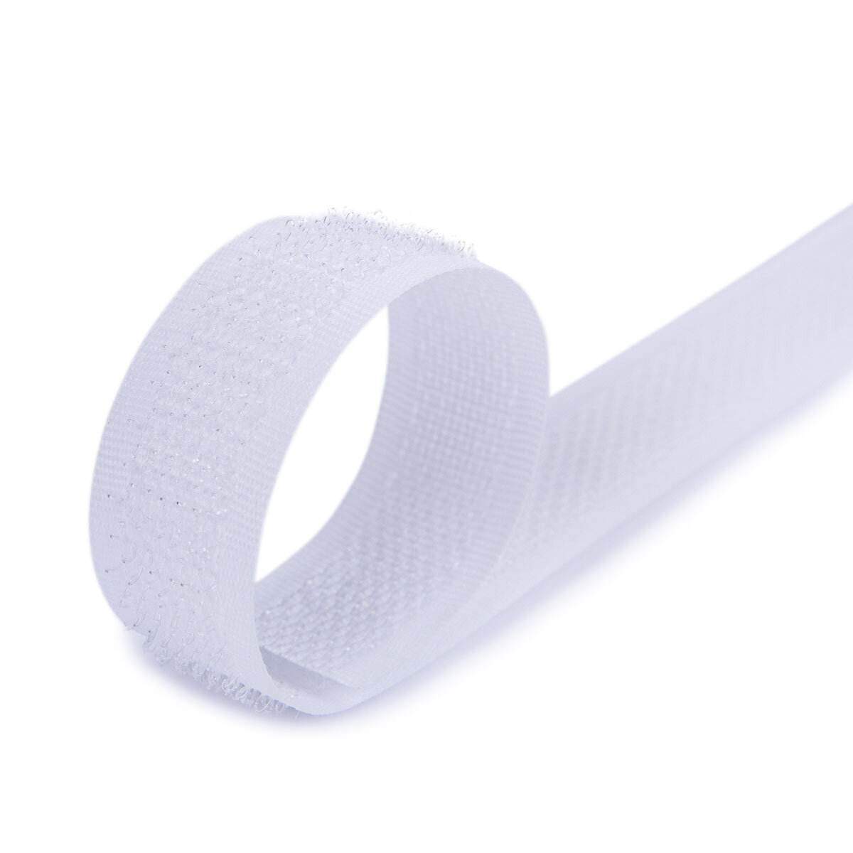 Липучка лента "Gamma" некомплект 20 мм LG-20NEK 25 м белый крюк